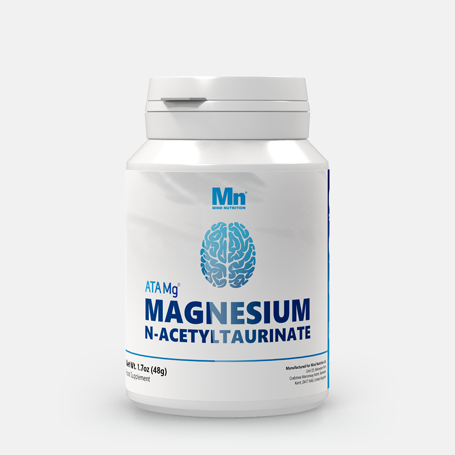 Buy ATA Mg® Magnesium N-Acetyltaurinate Capsules| Mind Nutrition Store