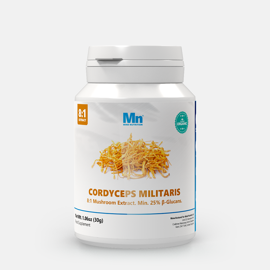 Buy Cordyceps Mushroom Extract Capsules 500mg | Cordyceps Militaris UK